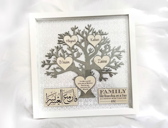 Custom Family Tree Islamic Family Tree Sentimental Islamic | Etsy