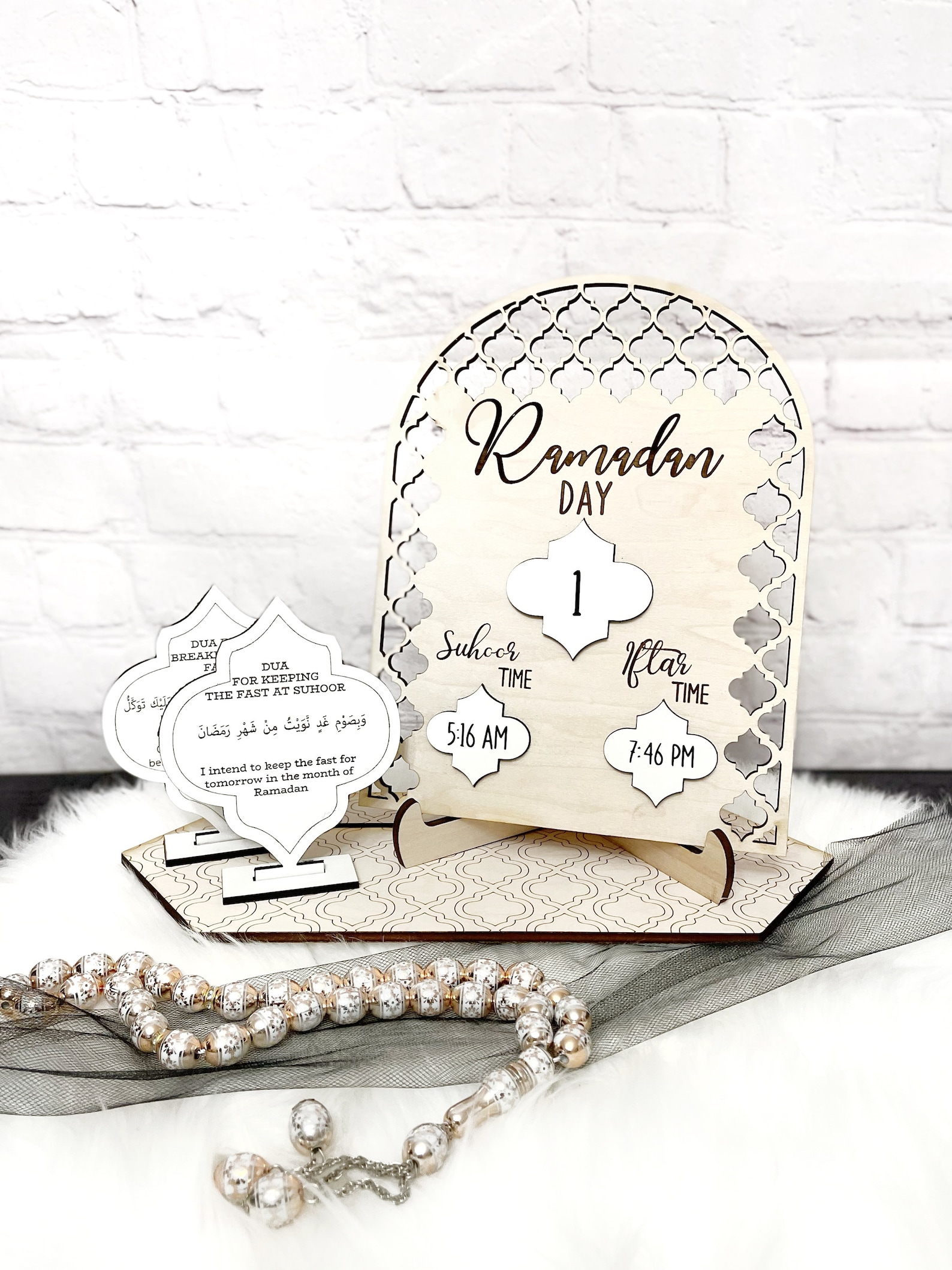 Ramadan Calendar Days of Ramadan Countdown to Eid 30 Days | Etsy