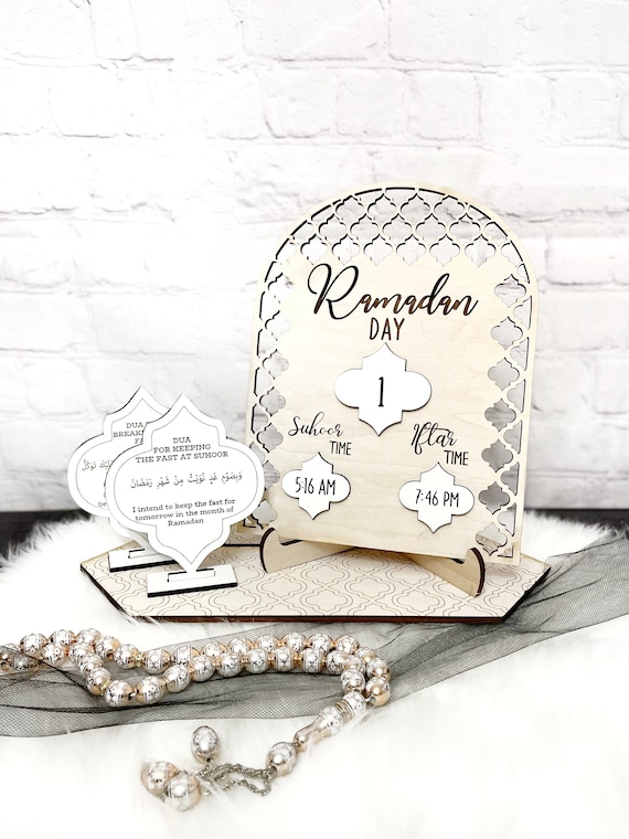 Ramadan Calendar Days of Ramadan Countdown to Eid 30 Days | Etsy