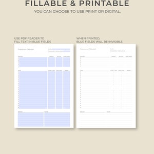 Printable & Editable Time Management Bundle | A4, A5, Letter, Half ...