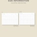 Editable & Printable _ A4 , Letter Size Minimal Weekly Square Grid ...