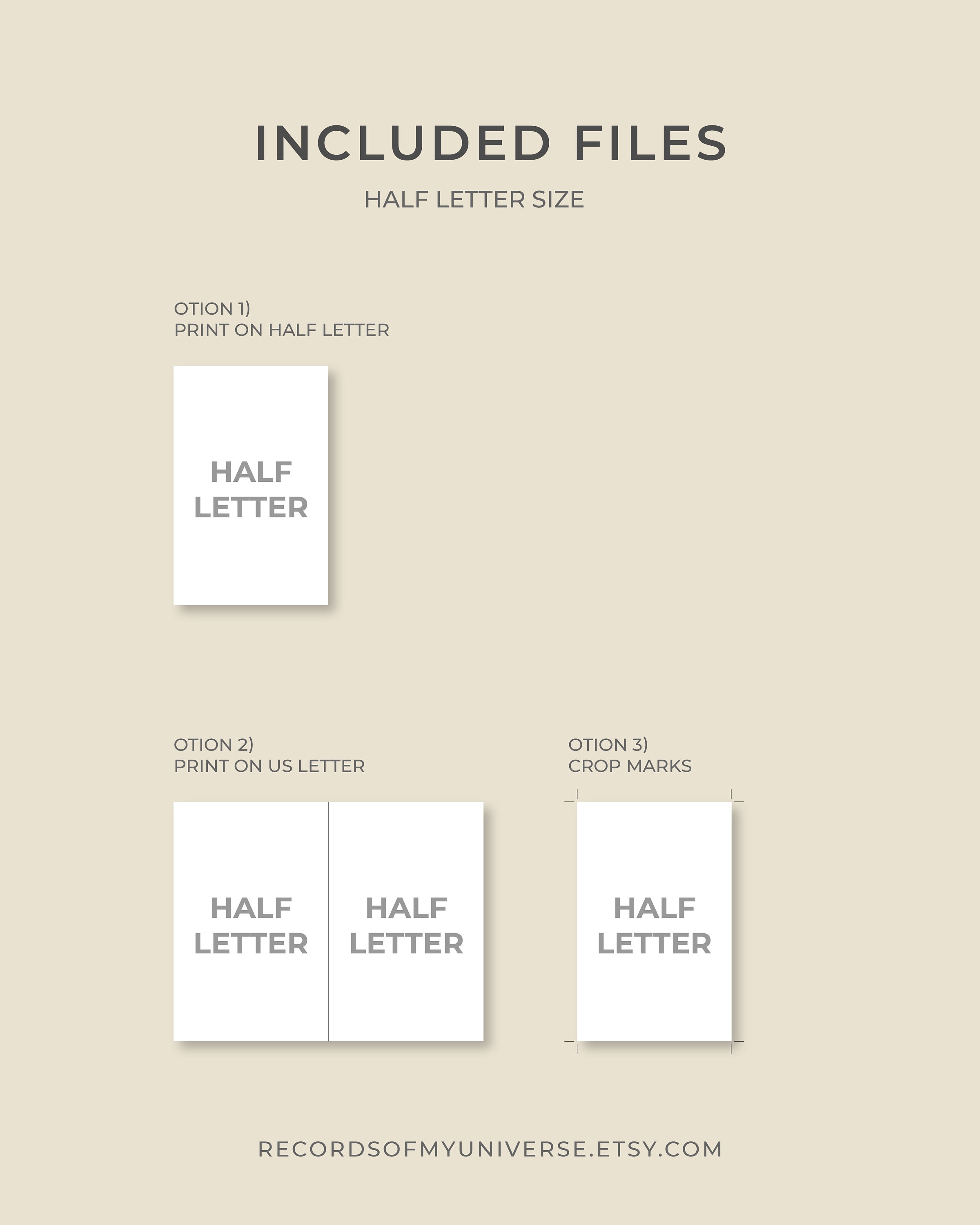 5 Colors of Printable Square Grid Paper Available in 4 Sizes | A4, A5 ...