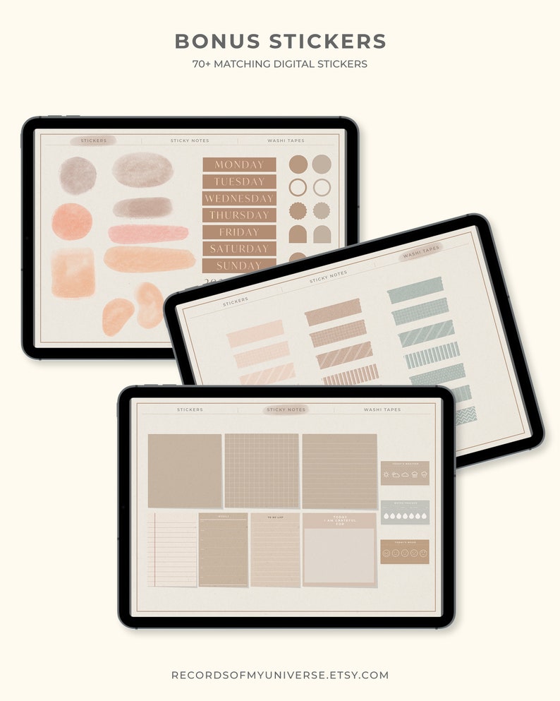 365-day Landscape Digital Daily Journal Book | Hyperlinked PDF File ...