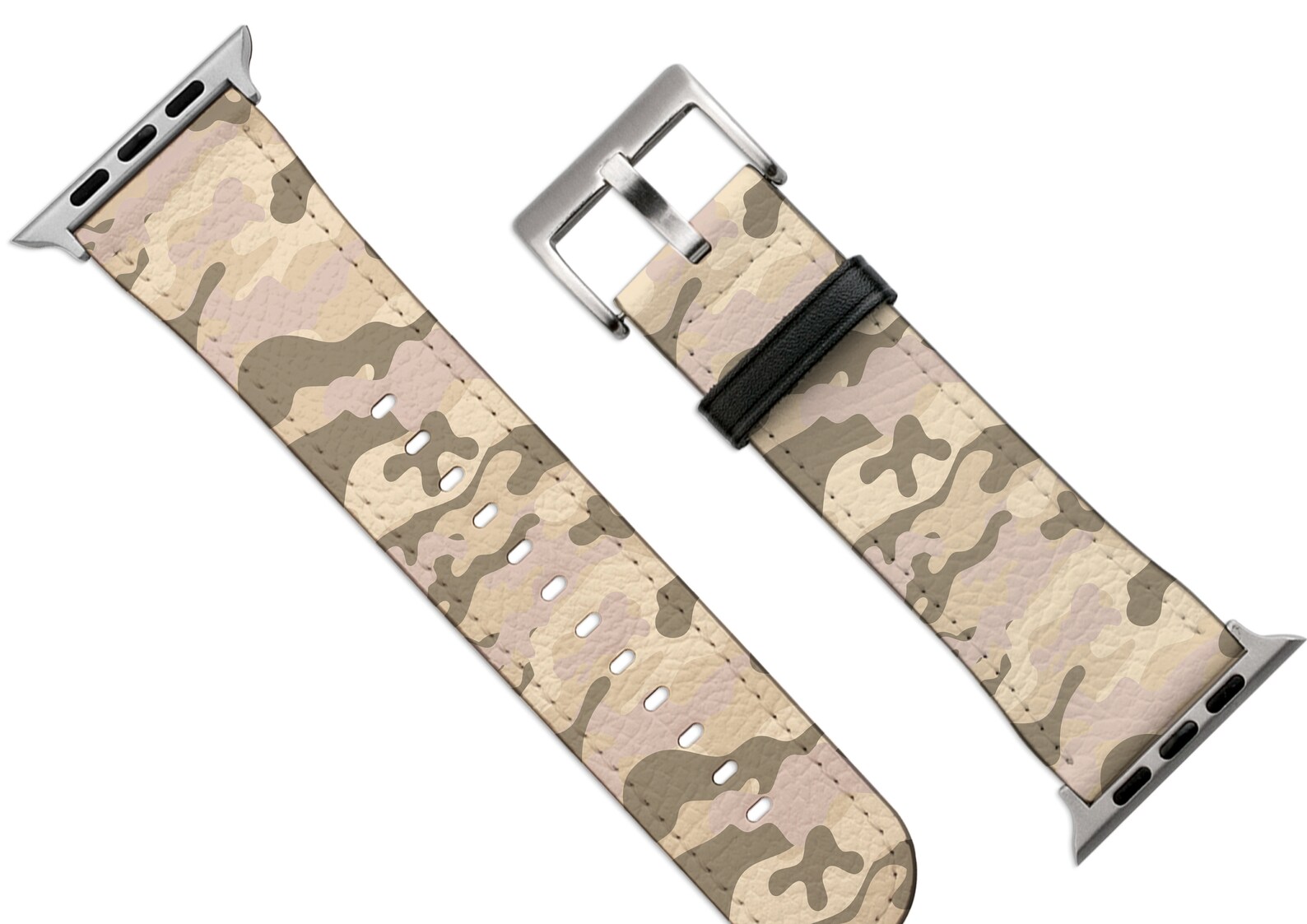 Sand Desert Camo Apple Watch Band for Series 7, 6, SE, 5, 4, 3, 2, 1 ...