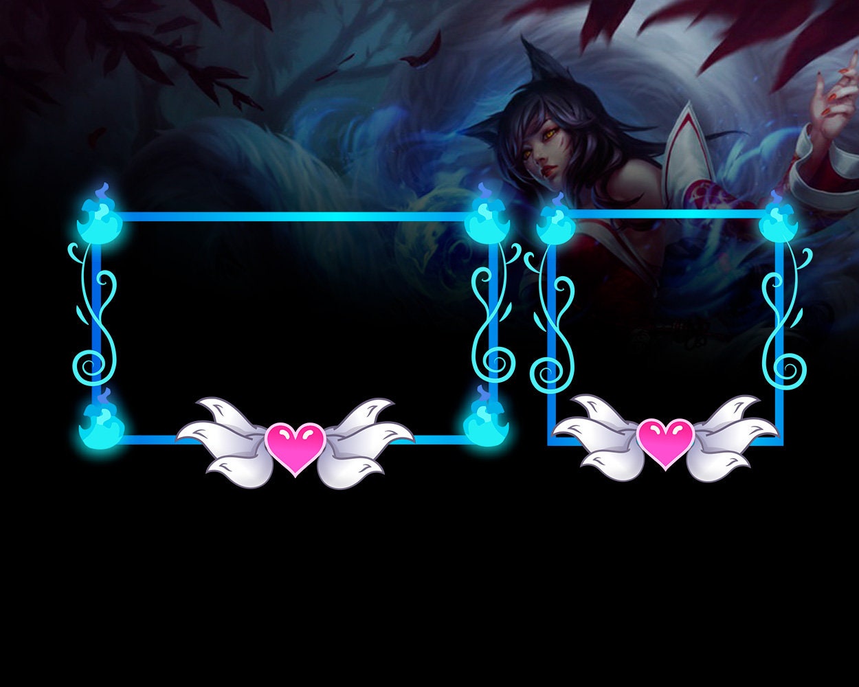 League of Legends AHRI Cam Overlay for Streams - Etsy