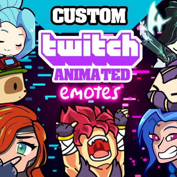 Animated Emotes - Etsy