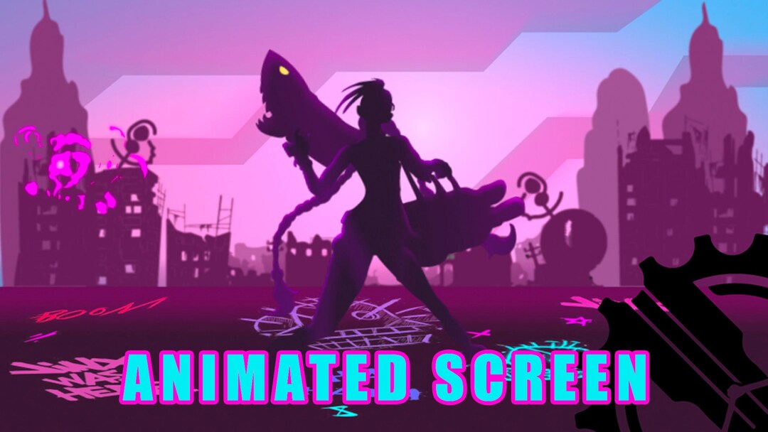 League of Legends Pantalla Animada (jinx) / Stream Starting / Youtube ...