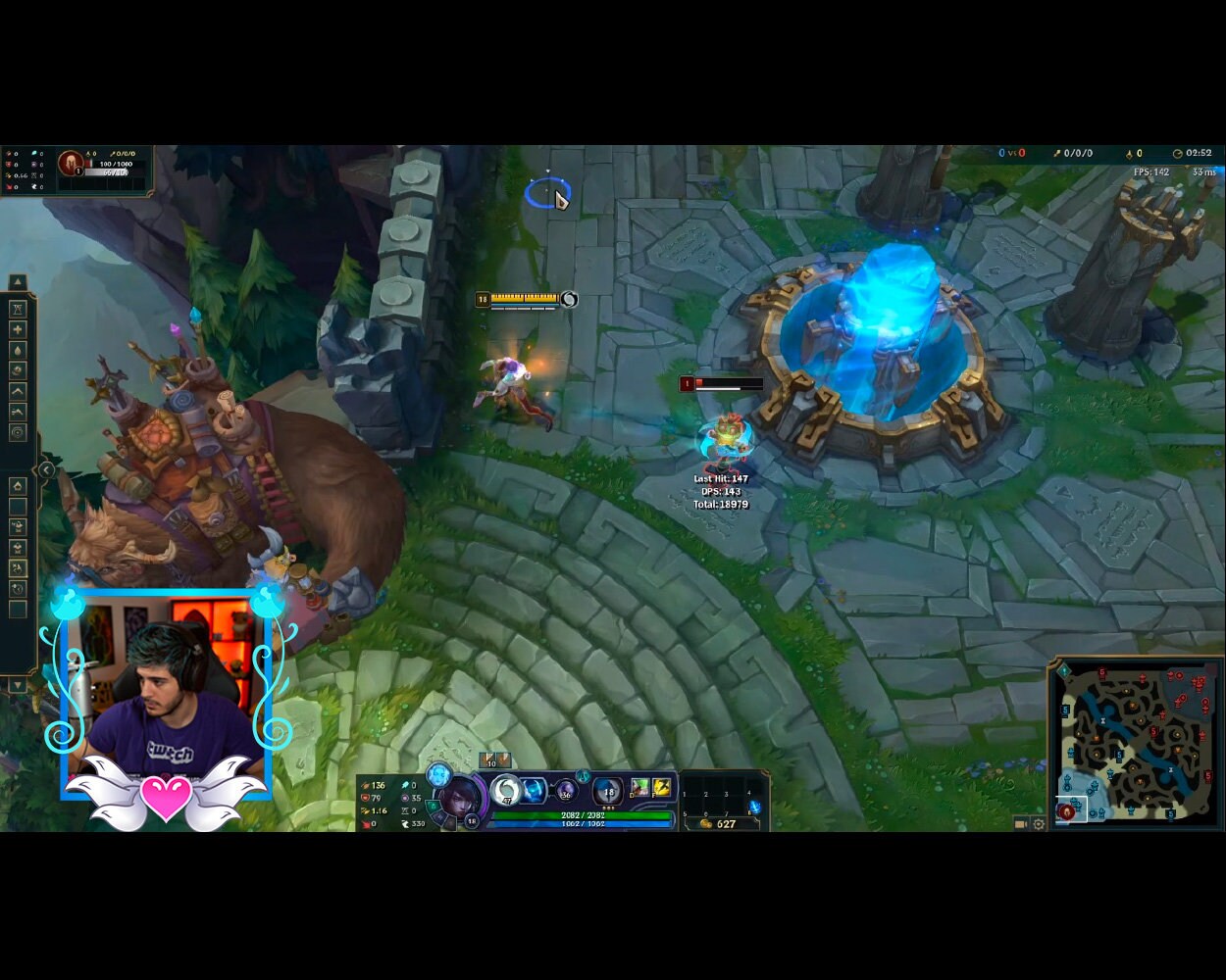 League of Legends AHRI Cam Overlay for Streams - Etsy