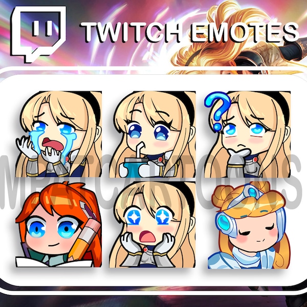 Animated Twitch League Emotes - Etsy