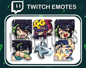 Akali LOL Emotes, Akali Emotes, League of Legends Emotes, Twitch Emotes ...