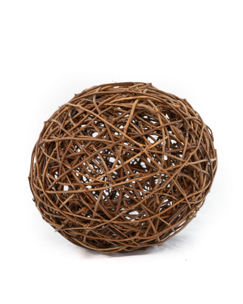 Twig Ball Ornament - Etsy