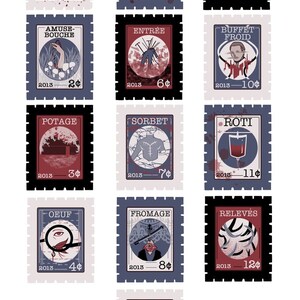 Hannibal S1 Sticker Stamps - Etsy