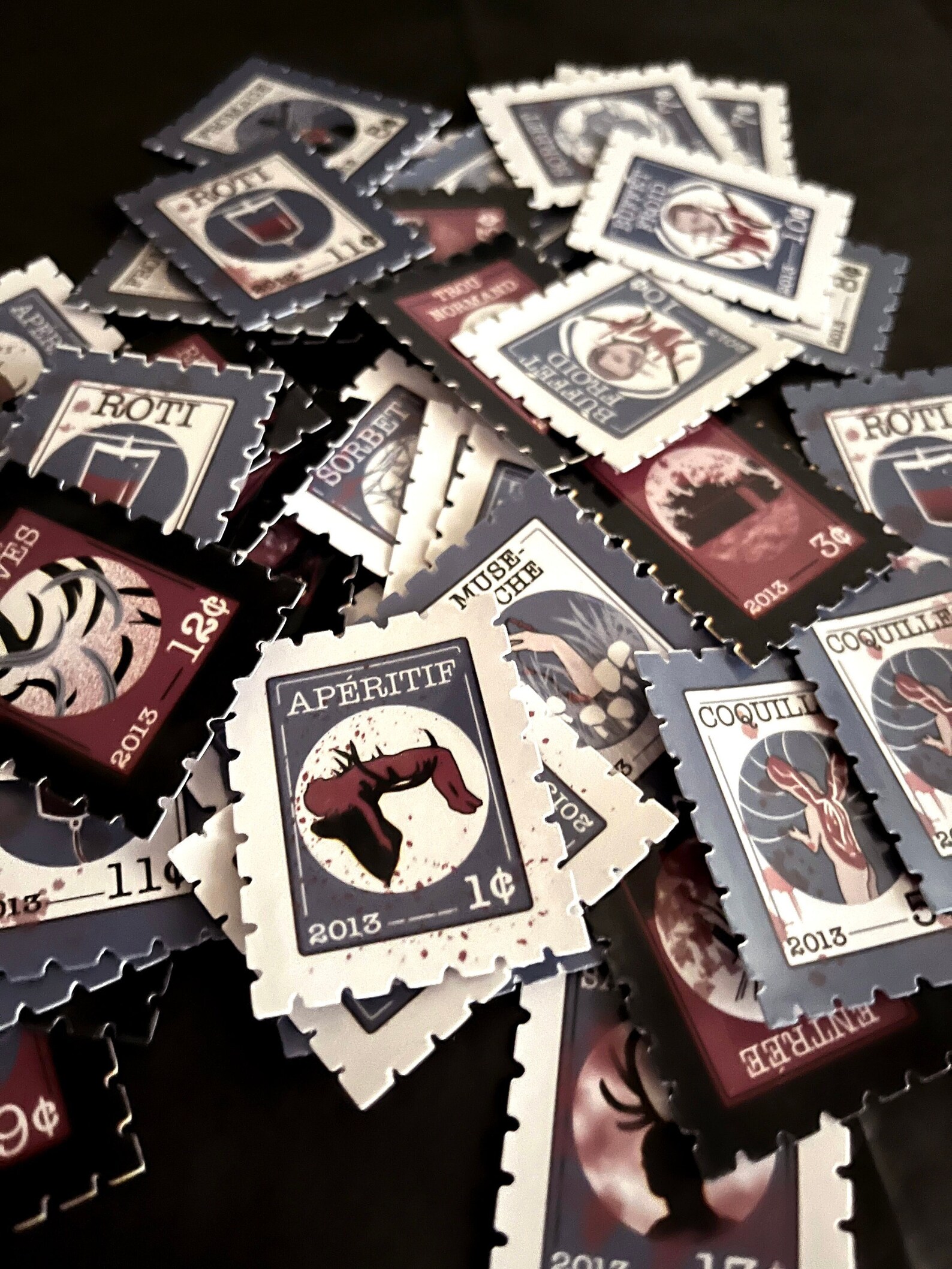 Hannibal S1 Sticker Stamps - Etsy