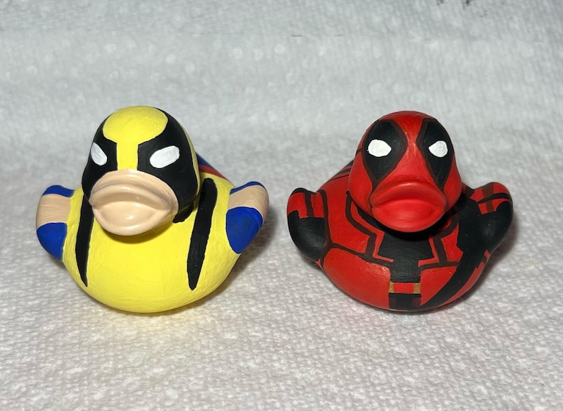 Deadpool X Wolverine Ducks - Etsy