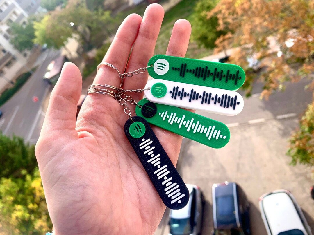 Spotify Keychain - Etsy