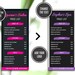 Editable Neon Price List Template Printable Price Guide - Etsy UK
