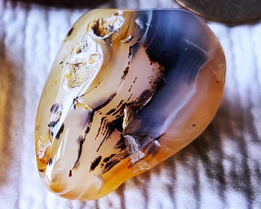 439, Montana Moss Agate, Yellowstone River Moss Agate, Montana Agate ...