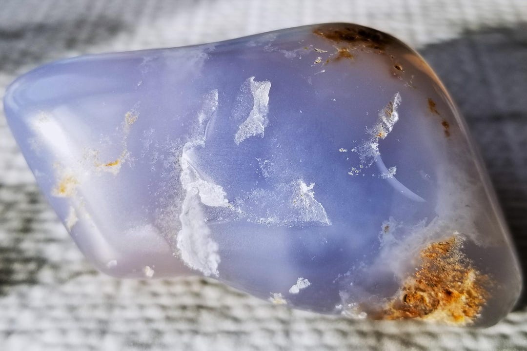 Rare Montana Agate, Madison Blue Agate, Montana Blue Agate, Montana ...