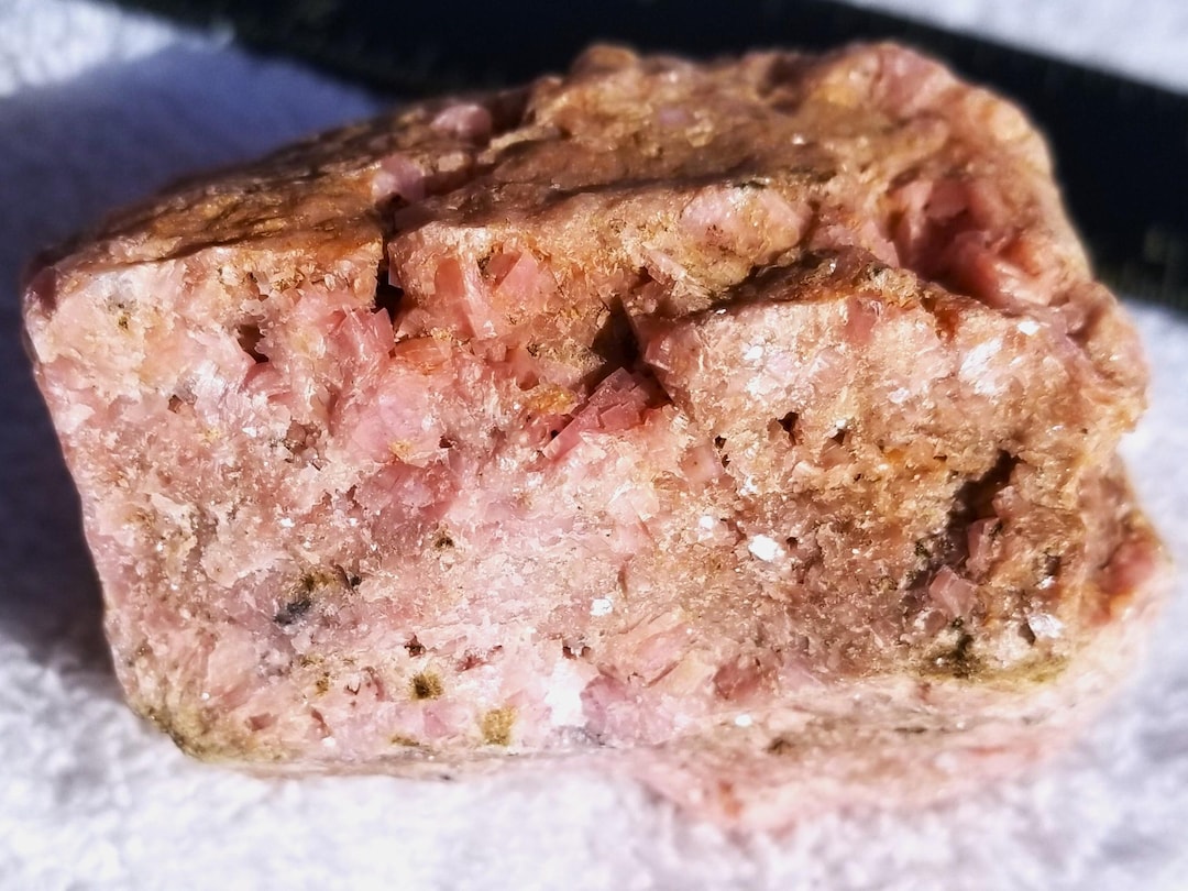 033, Rare Montana Rhodochrosite, Butte, Rhodochrosite Raw, Colorado ...