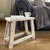 Wooden Milking Stool Rustic Small Bench Made in UK Bathroom Stool ...