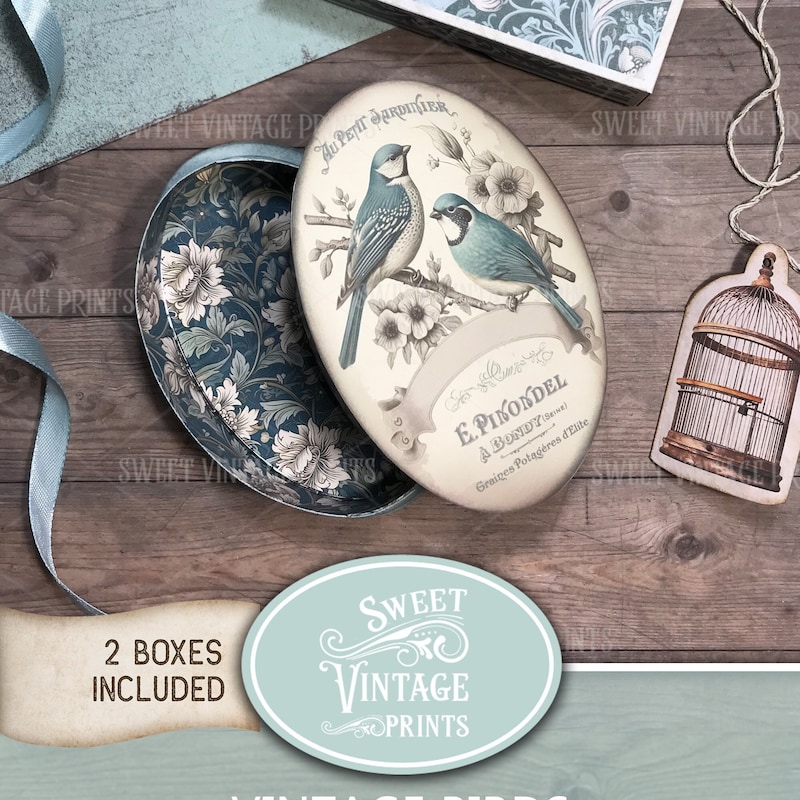 Vintage Paper Jewelry Boxes - Etsy