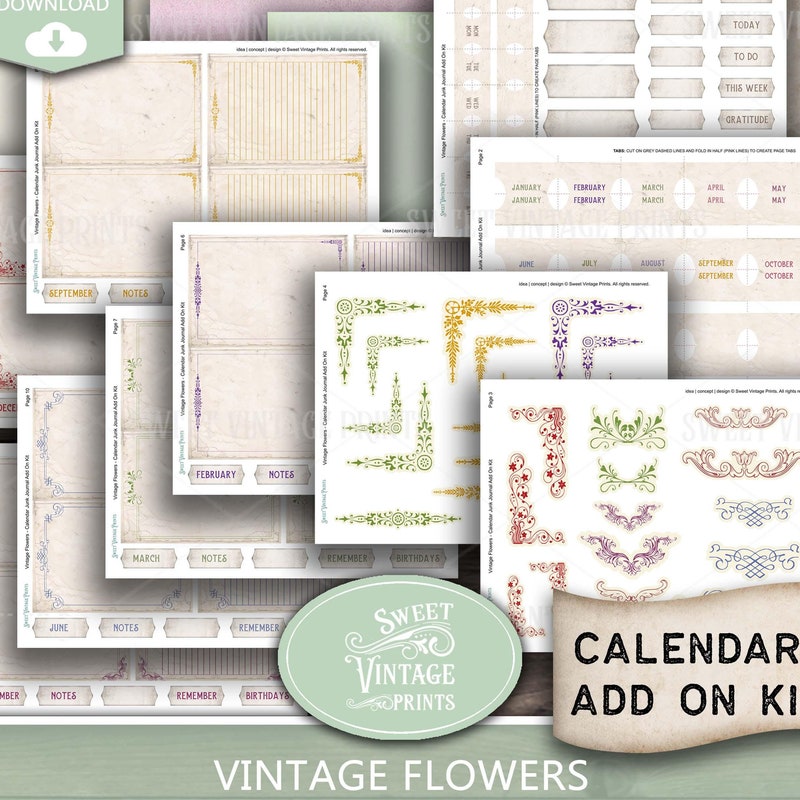 SweetVintagePrints - Etsy