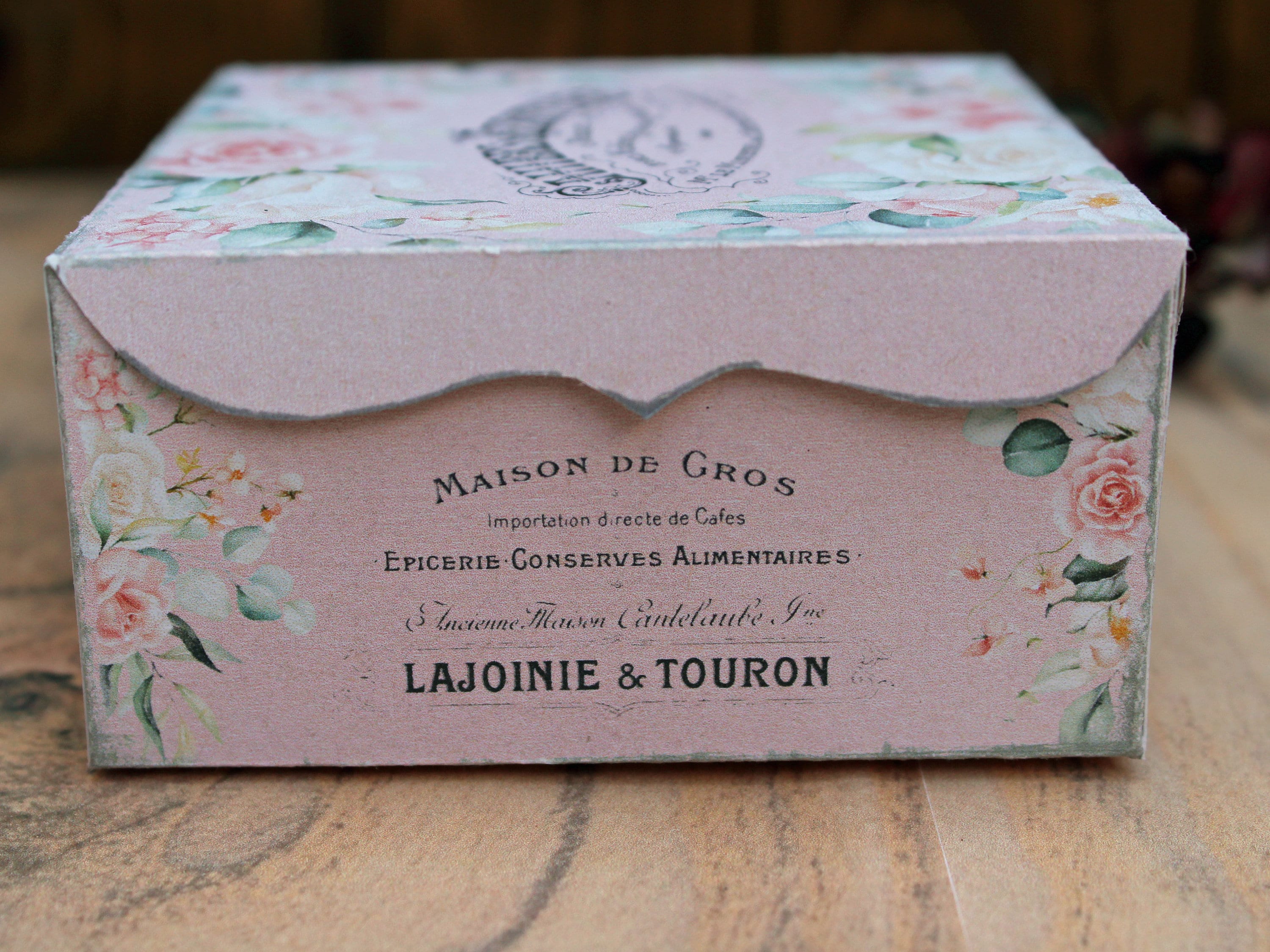 Vintage Rose Box Set of 2 Sizes Printable Shabby Roses | Etsy