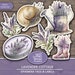Lavender Junk Journal Ephemera | Lavender Printable Tags & Labels ...