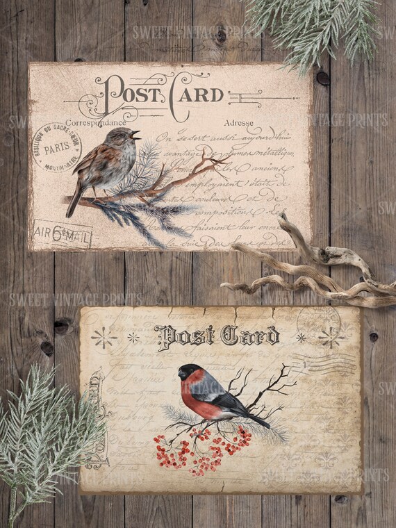 Vintage Winter Postcards