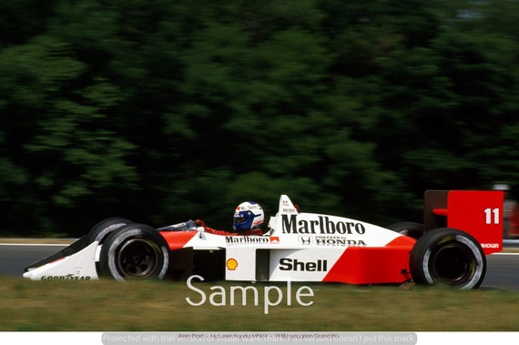Alain Prost Mclaren Photograph 8x12 in Gloss | Etsy