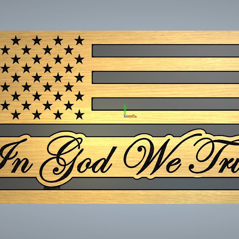 God Flag - Etsy