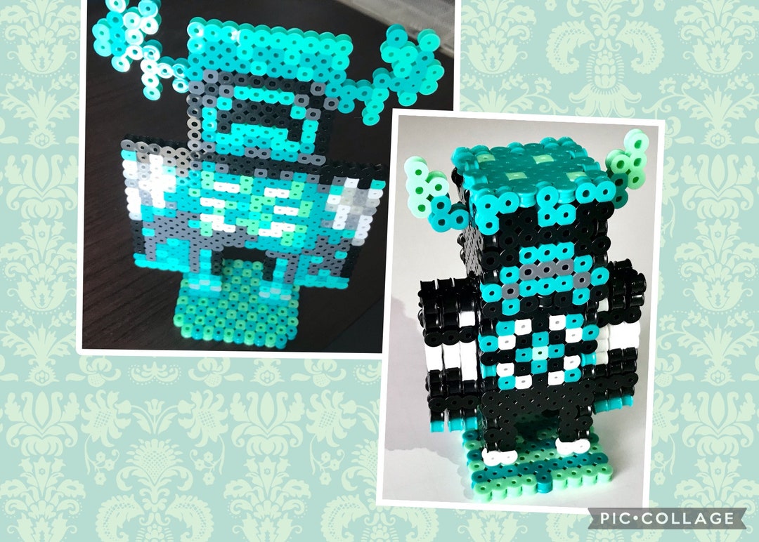 2D 3D the Warden Minecraft Character Cake Topper Decoration Kids Room ...