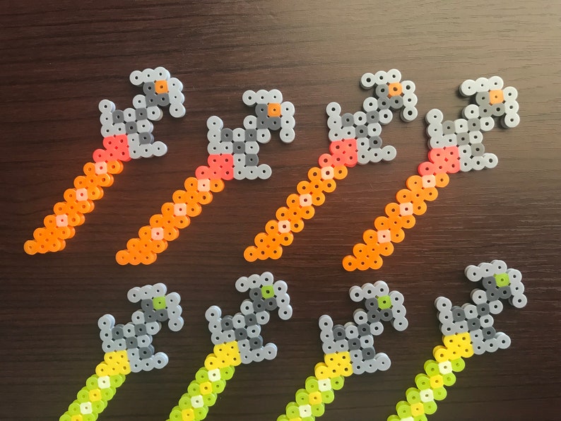 Perler Bead Keytana Sword Cake Topper, Custom Colors - Etsy