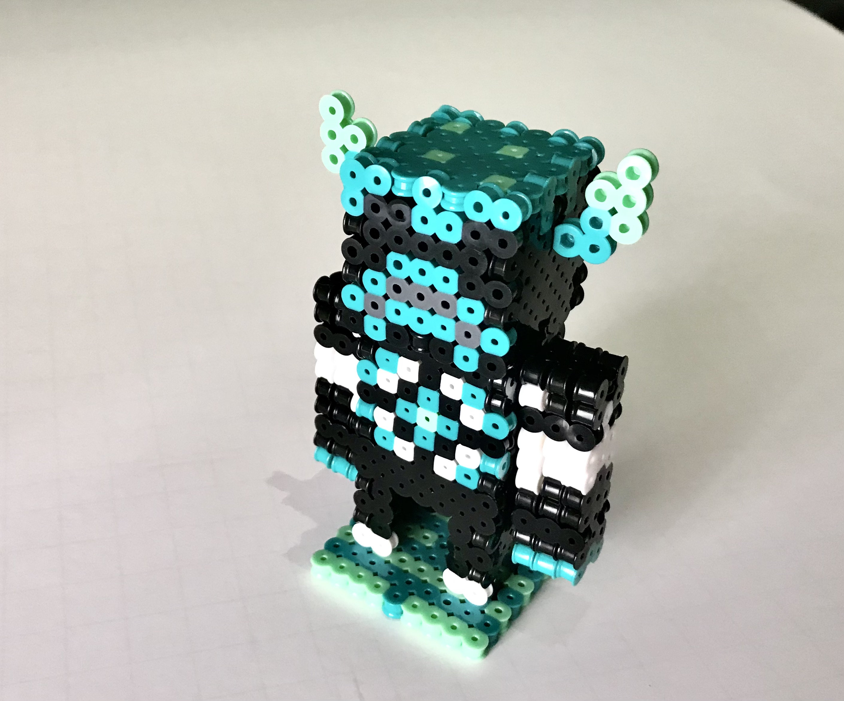 2D 3D the Warden Minecraft Character Cake Topper Decoration Kids Room ...