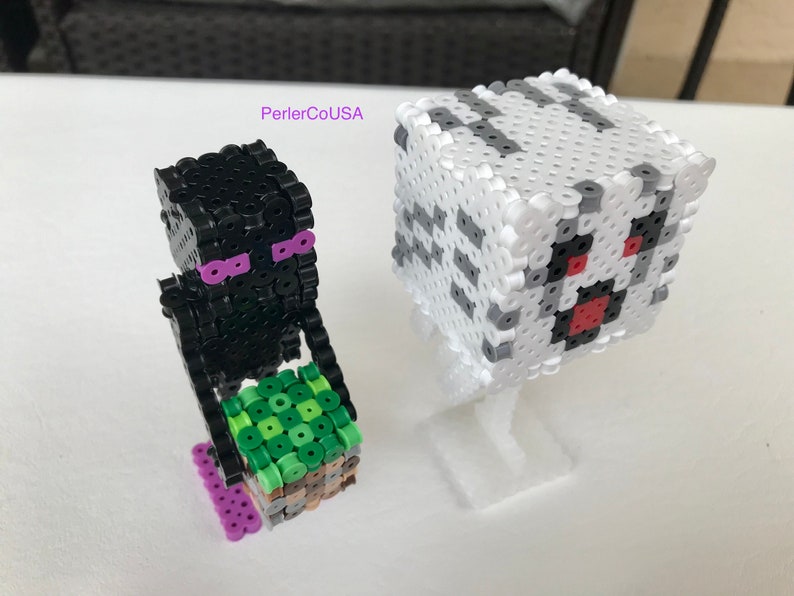 3D Minecraft Characters N Animals 3D Puzzle Pieces Cake Toppers Room ...