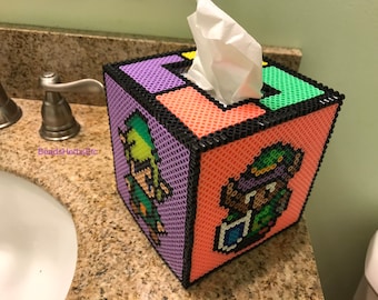 Perler Bead Tissue Box - Etsy
