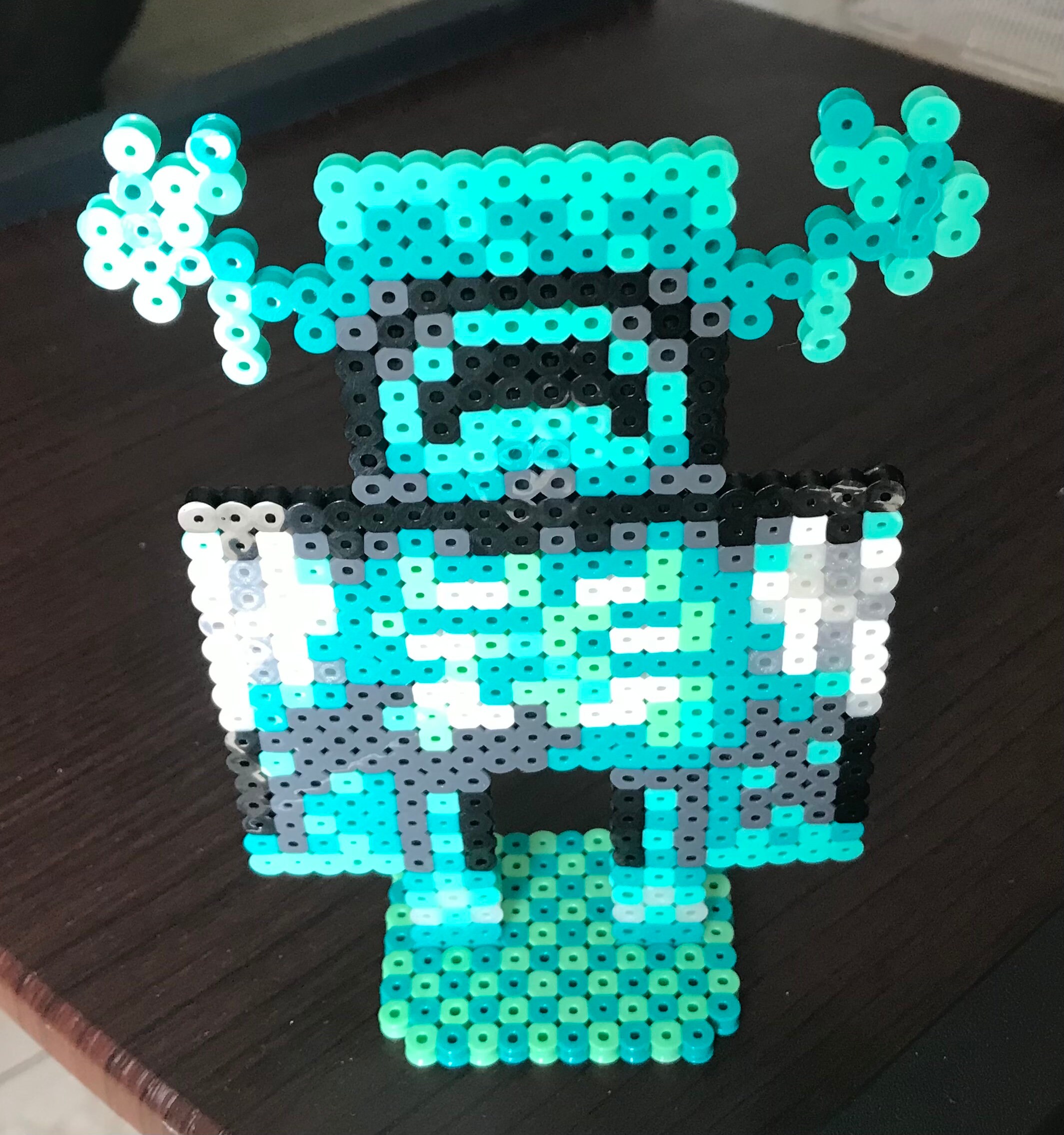 2D 3D the Warden Minecraft Character Cake Topper Decoration Kids Room ...