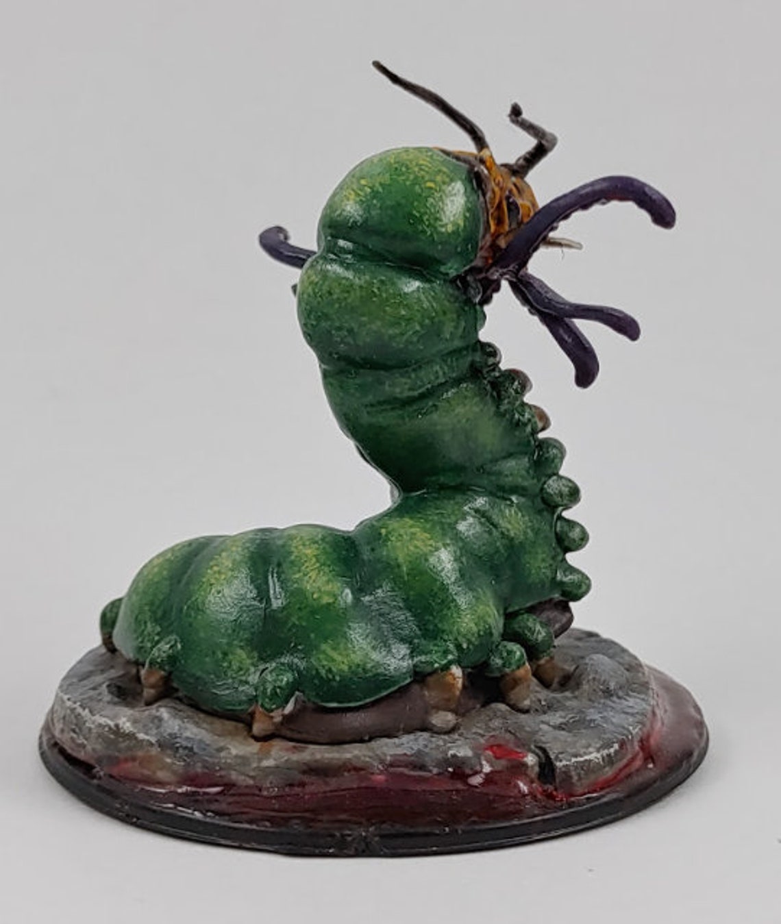Carrion Crawler Miniature Custom Painted Dungeons and Dragons - Etsy