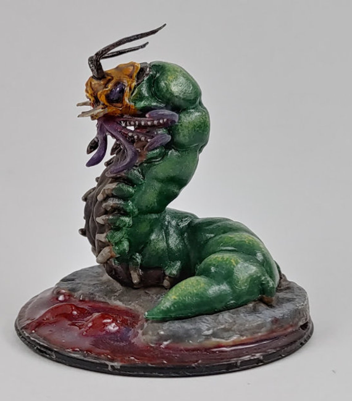 Carrion Crawler Miniature Custom Painted Dungeons and Dragons - Etsy