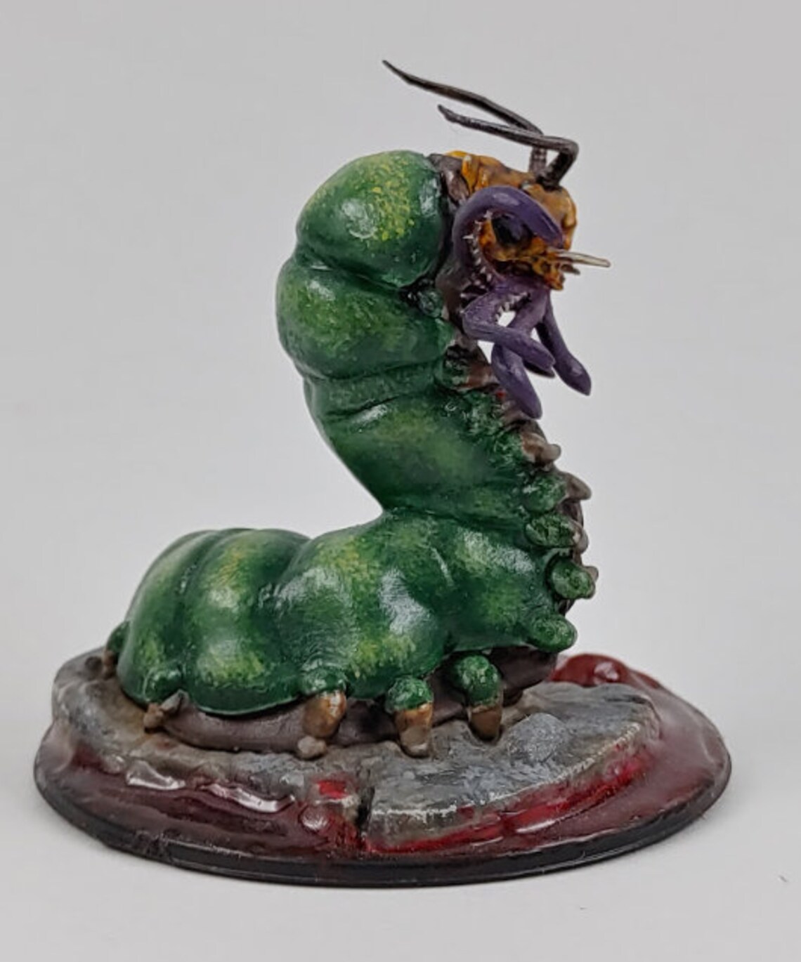 Carrion Crawler Miniature Custom Painted Dungeons and Dragons - Etsy