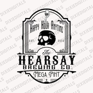 Isn't Happy Hour Anytime ~ That's Hearsay Brewing Co ~ Mega Pint ...