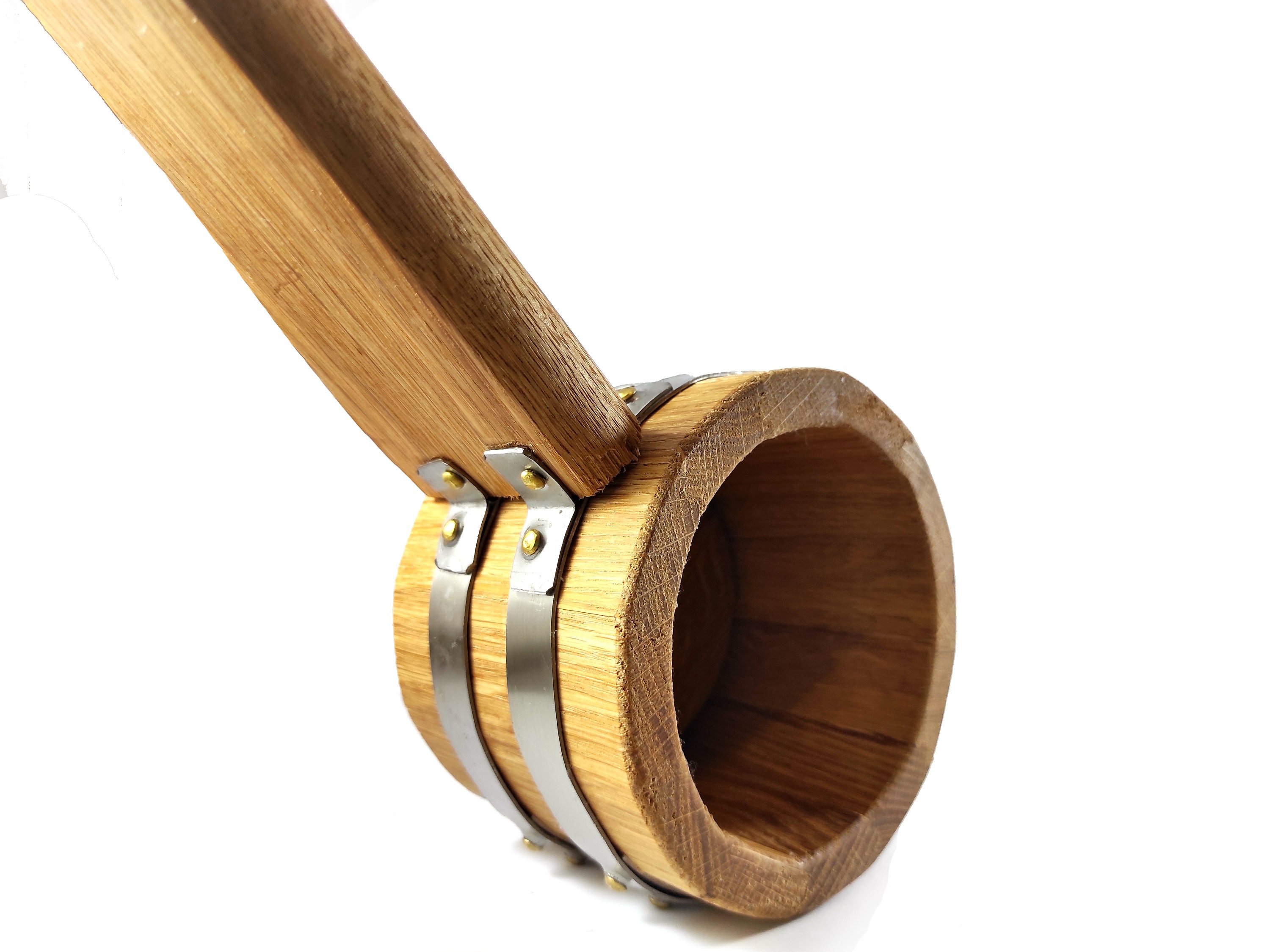 Sauna Wooden Ladle 0.5L Bath Oak Accessories Rustic Décor - Etsy