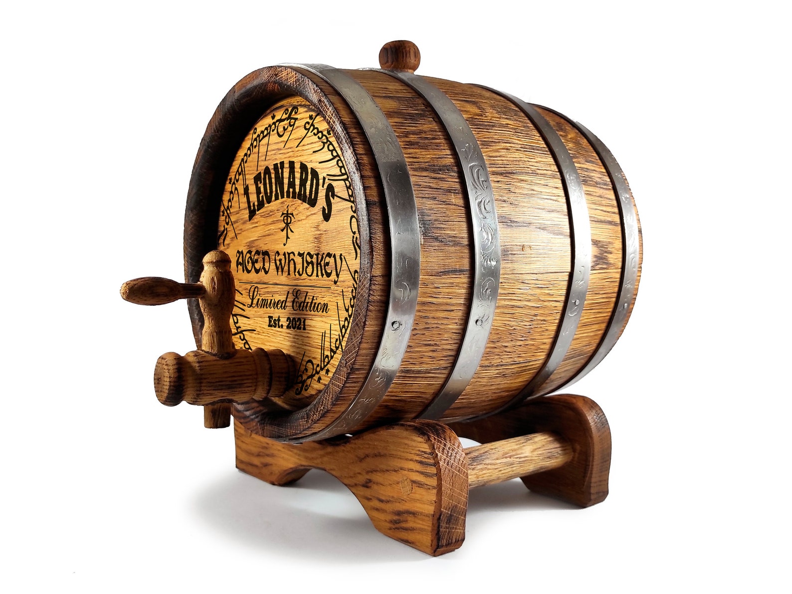 Bourbon Barrel 3L Mini Whiskey Barrel Beer Wine Rum Bourbon | Etsy
