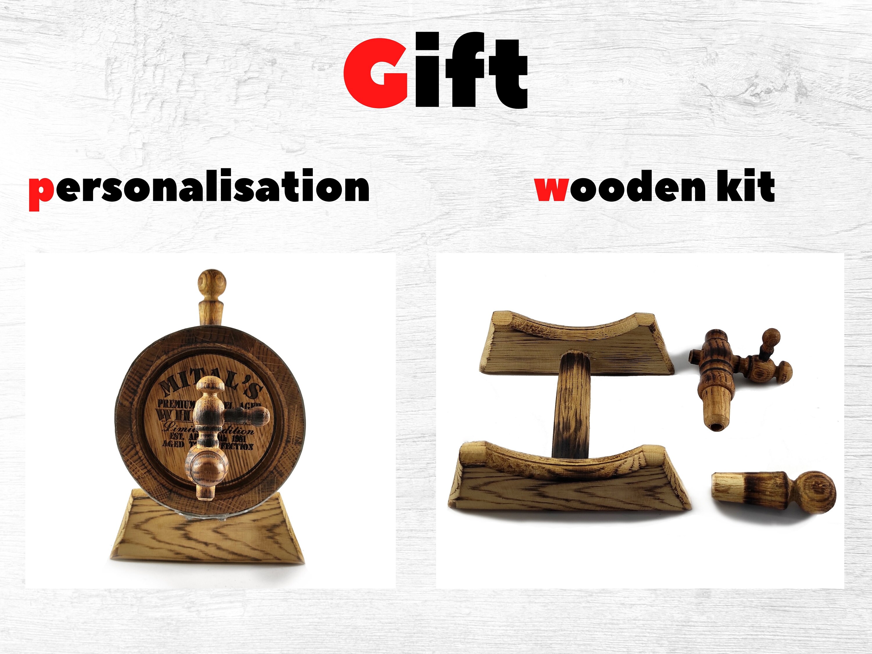 Mini Whiskey Barrel 1L Personalised Barrel Cask Gift Custom - Etsy