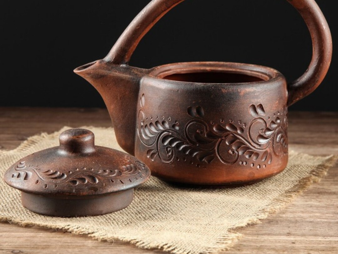 Handmade Ceramic Tea Set 1 L, Tea Ceremony Kit, Ceramic Japanese Tea ...