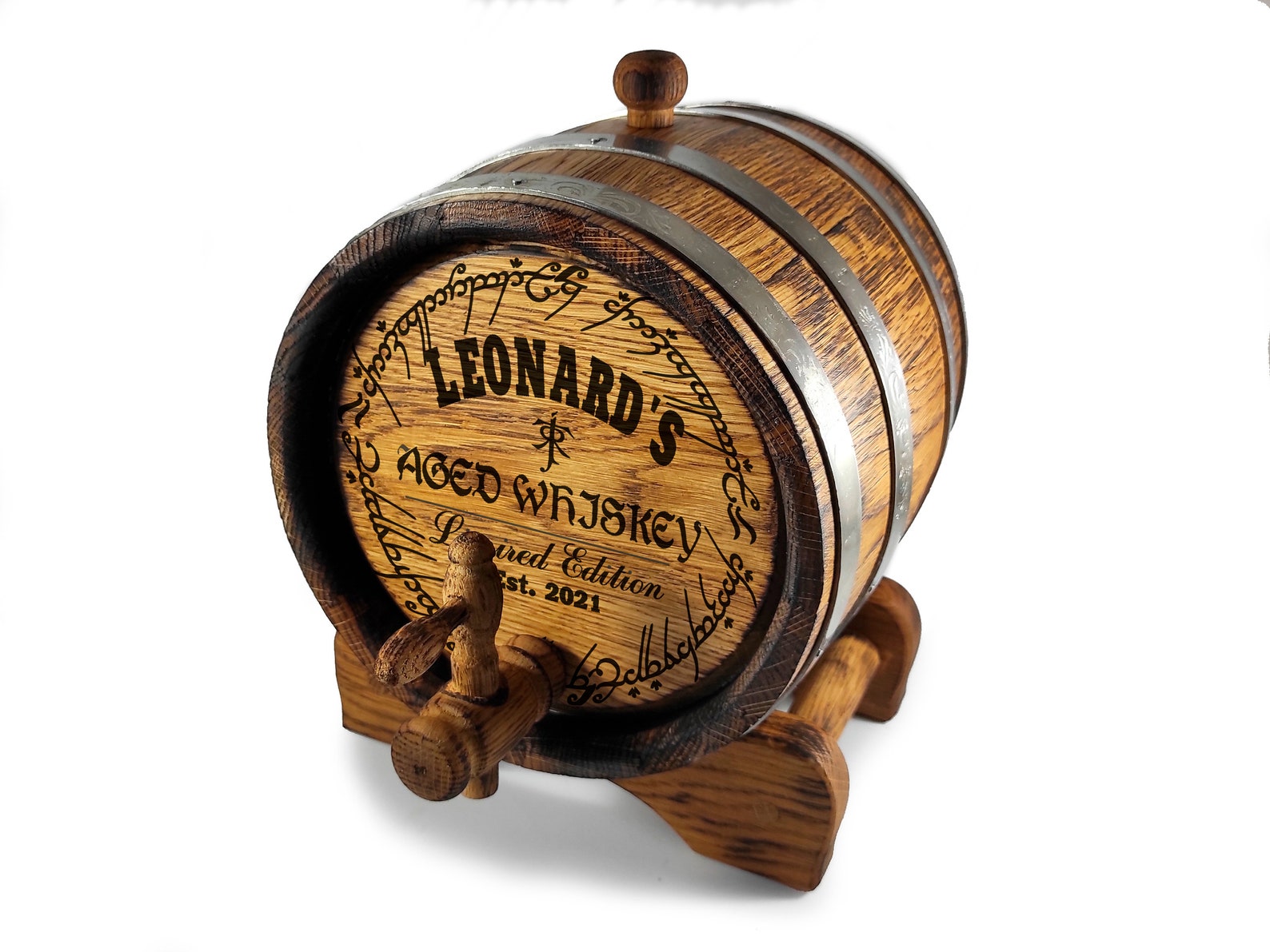 Bourbon Barrel 3L Mini Whiskey Barrel Beer Wine Rum Bourbon | Etsy