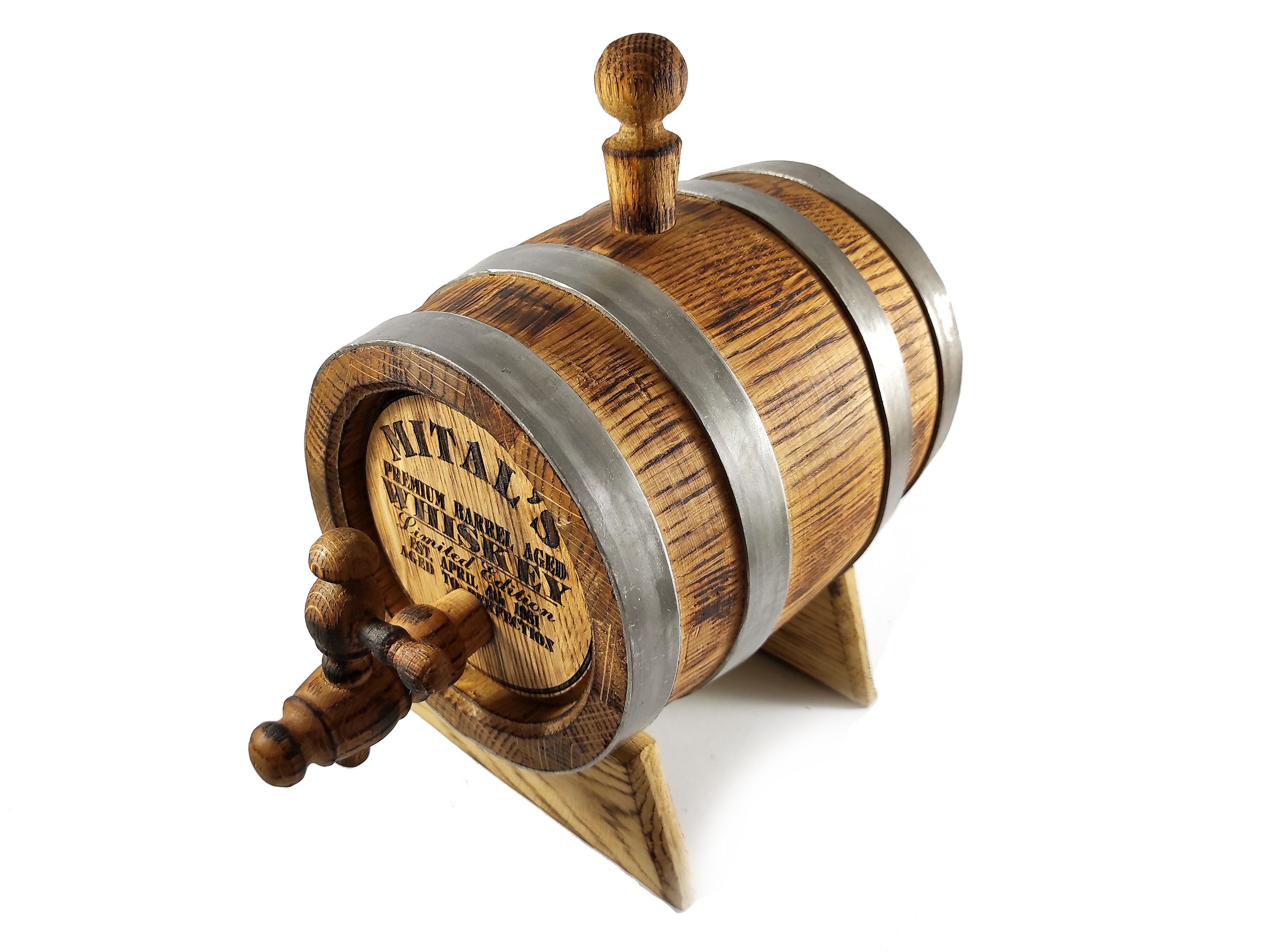 Mini Whiskey Barrel 1L Personalised Barrel Cask Gift Custom - Etsy