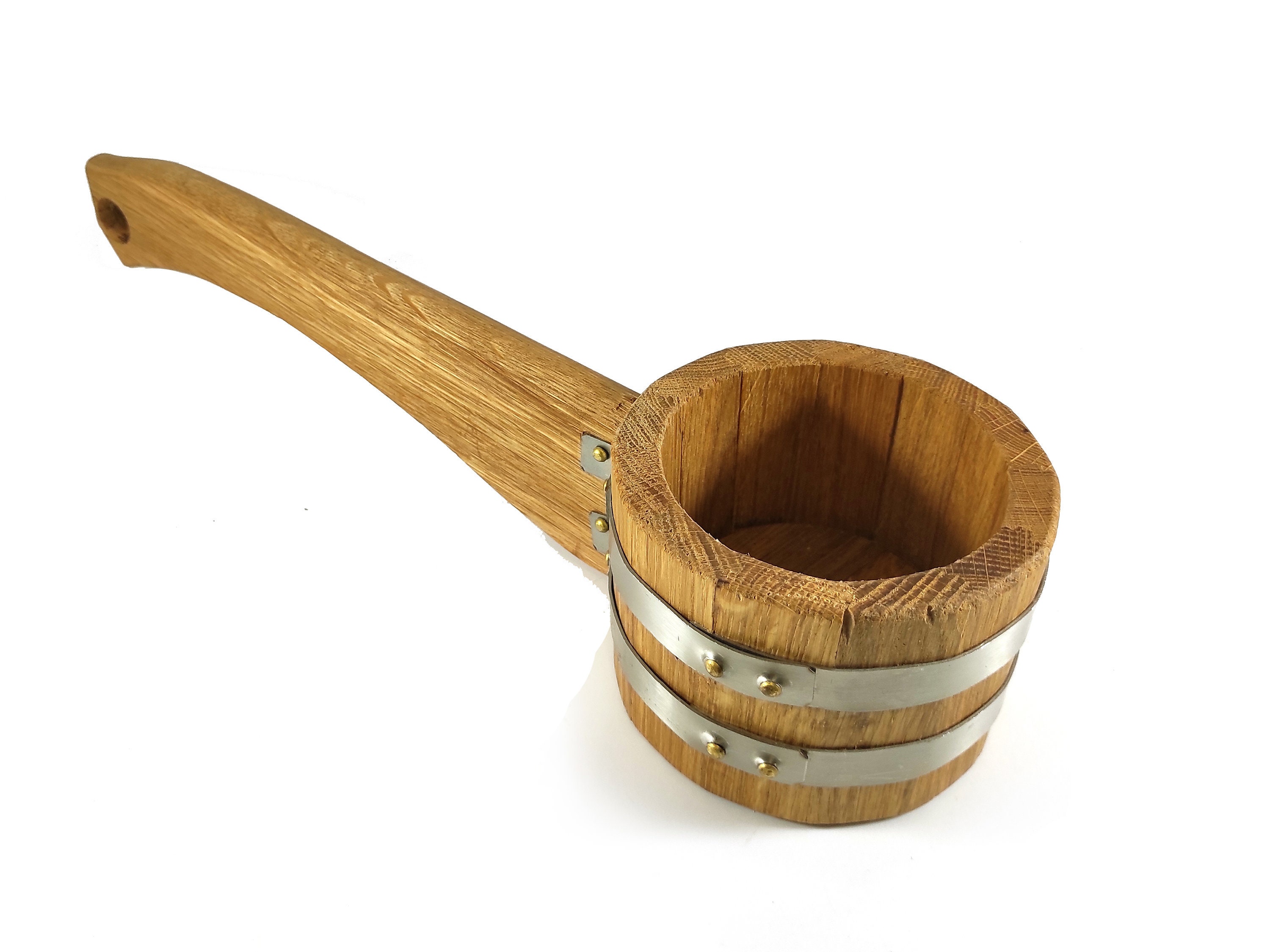 Sauna Wooden Ladle 0.5L Bath Oak Accessories Rustic Décor - Etsy