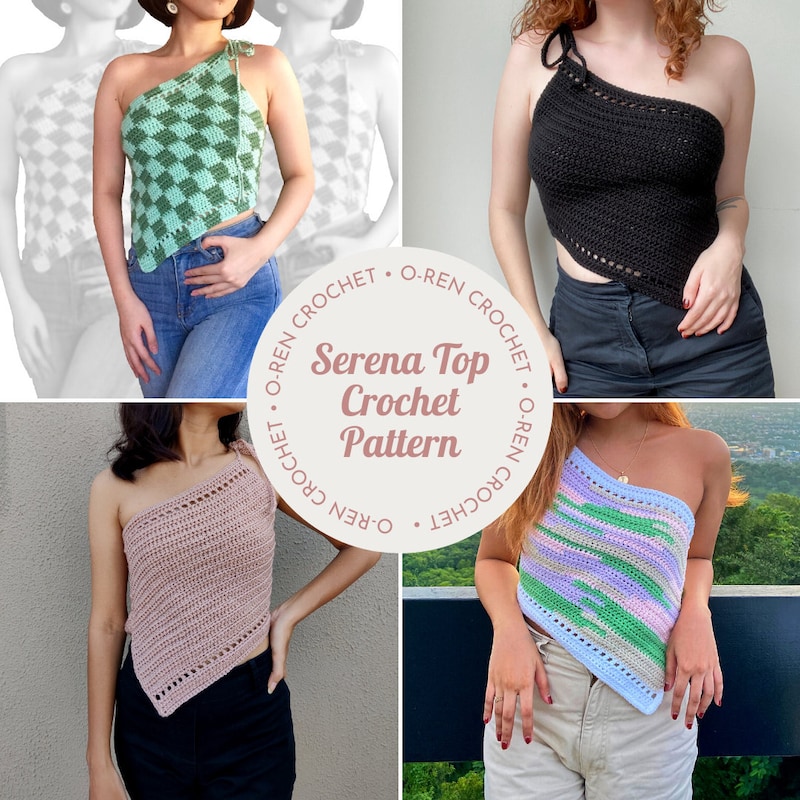 One Shoulder Top - Etsy