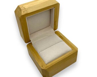 Bamboo Ring Box - Etsy